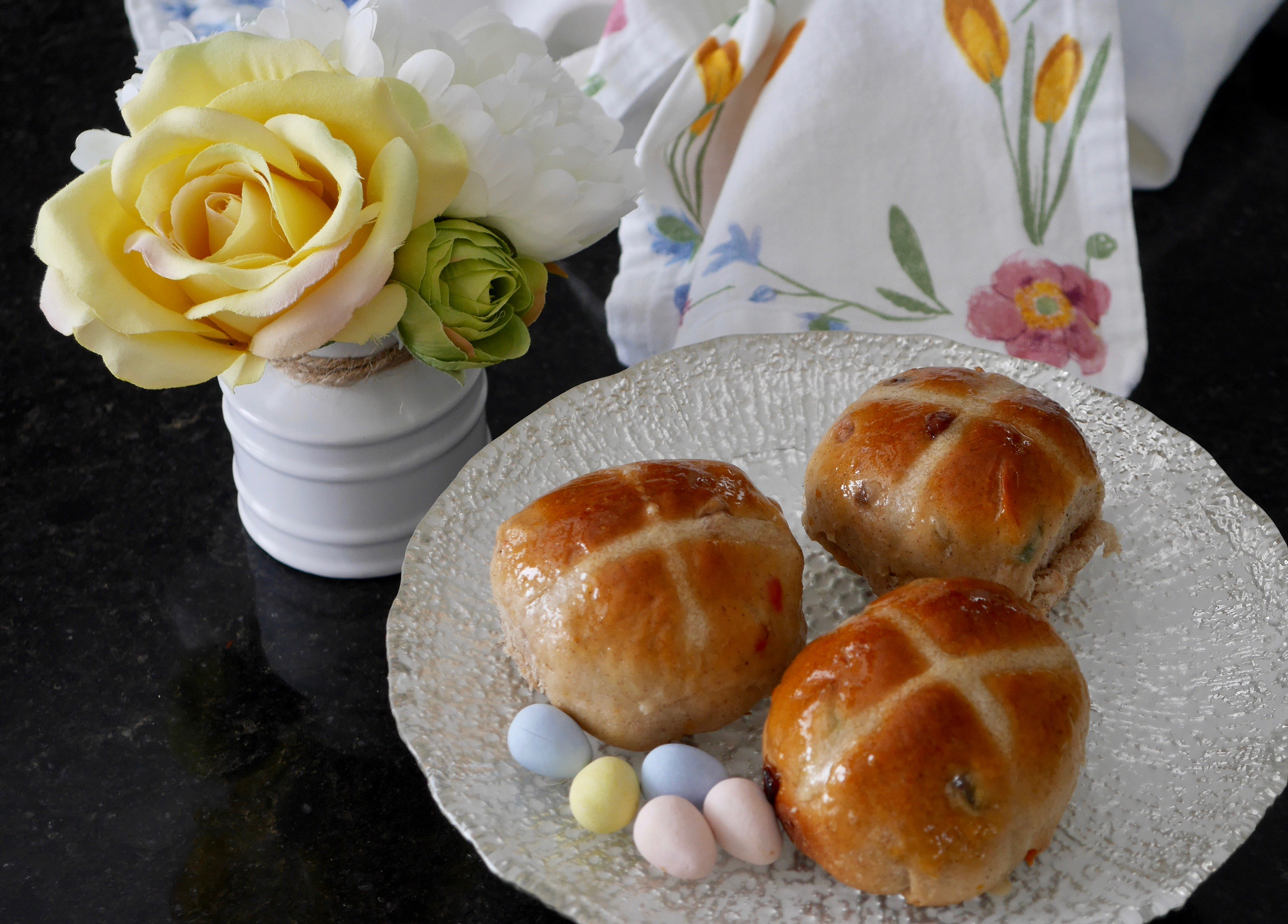 Easter Bread Recipe for Hot Cross Buns - Grit